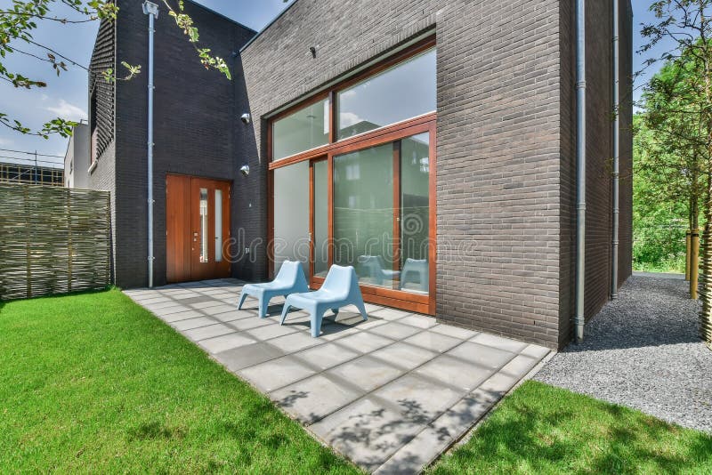 Beautiful veranda design stock image. Image of elegant - 232929459