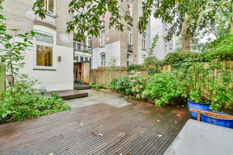 Beautiful veranda design stock photo. Image of house - 239655854