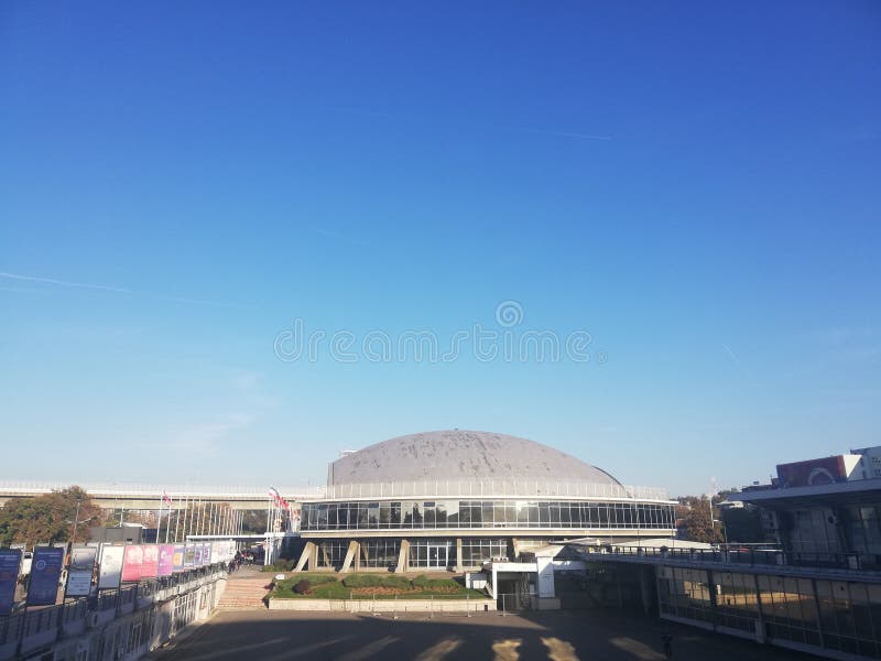 View of Belgrade S Fair, October 2022. Editorial Image - Image of plaza ...