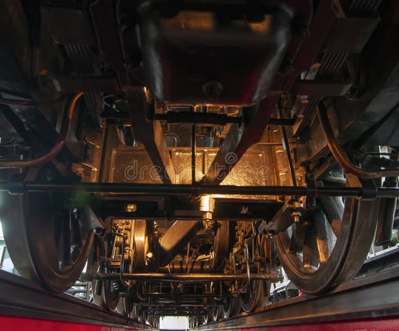 Underneath a Railway Engine Stock Photo - Image of journey, power ...