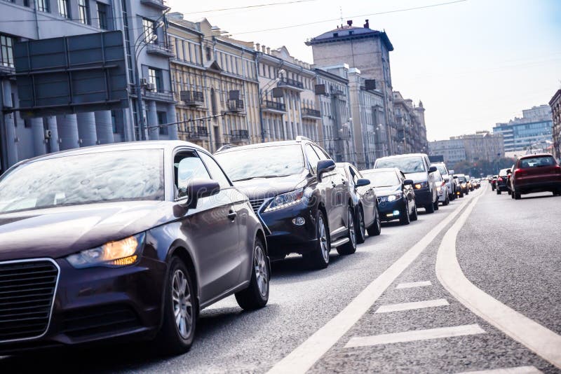 View from Below To the Lane with Cars Stock Photo - Image of cars, busy ...