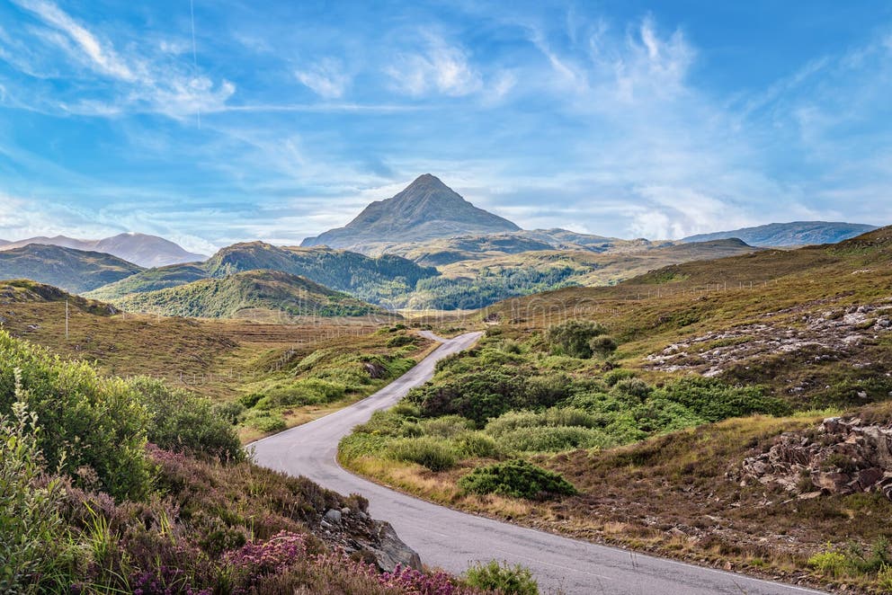Ben Stack mountain stock image. Image of travel, mountains - 106955787