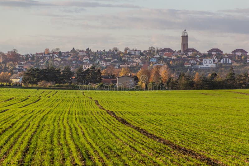 View of Benatky Nad Jizerou Town, Czech Republ Stock Photo - Image of ...