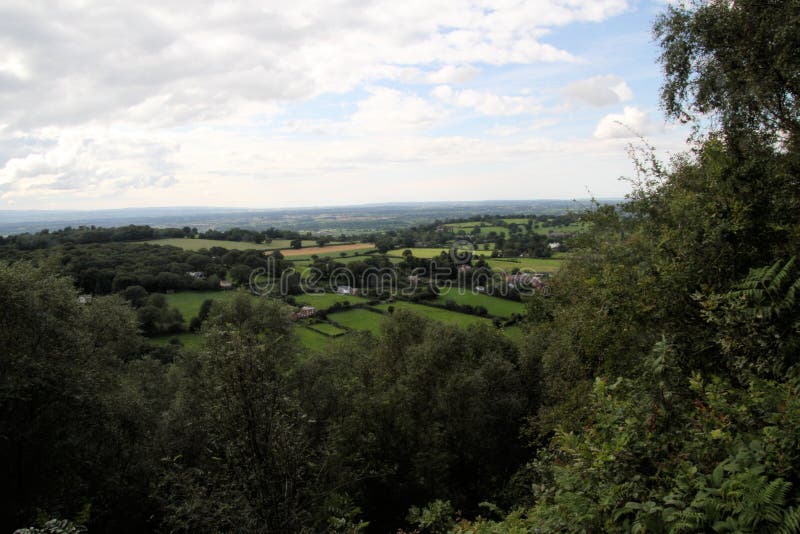 A view of Bickerton Hills stock image. Image of natural - 199604289
