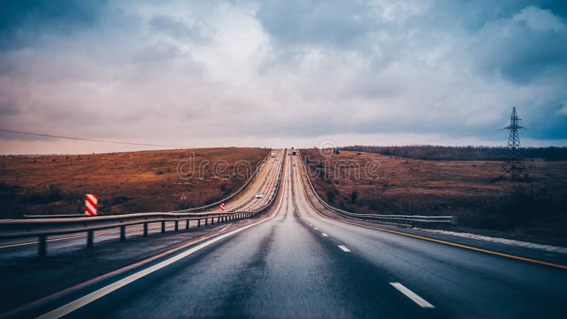 View of the big road stock photo. Image of reserve, real - 177306220