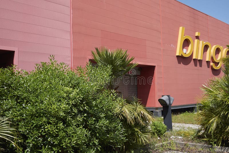 View of a Bingo hall editorial photo. Image of road - 151923091