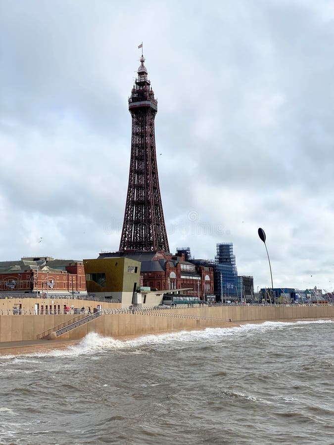 A view of Blackpool Tower editorial photo. Image of outdoor - 262426226