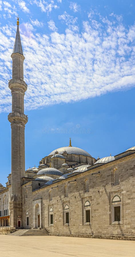 View of the blue mosque stock image. Image of eastern - 261117129
