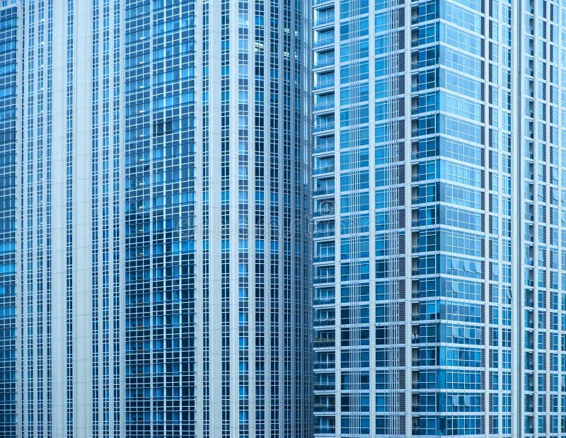 View of Blue, Rich Skyscraper Condo in Thailand Stock Image - Image of ...