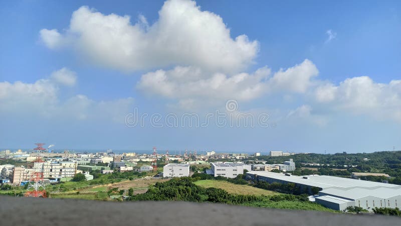 View of the Blue Sky during the Day Building Stock Image - Image of ...