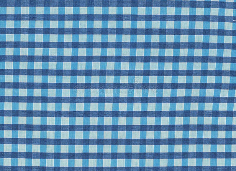 View of Blue and White Vichy Pattern. Stock Image - Image of home ...