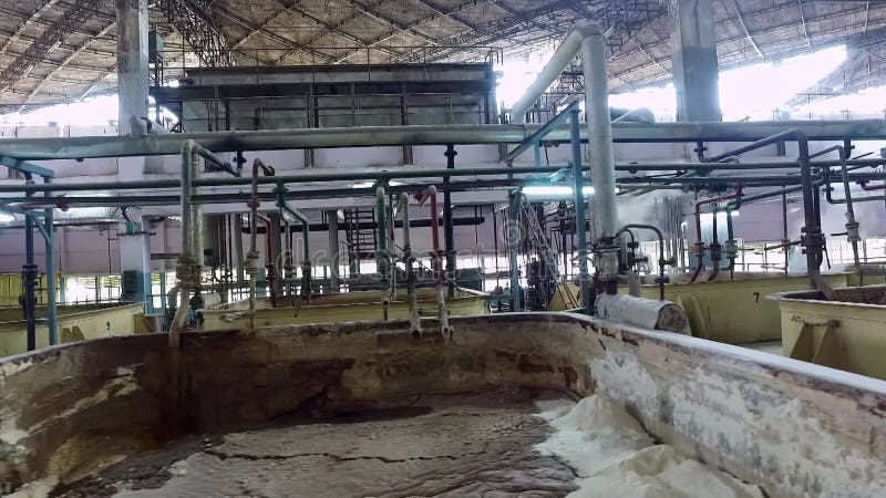 A View of Boiling Chambers or Boilers Inside the Soap Factory Stock ...