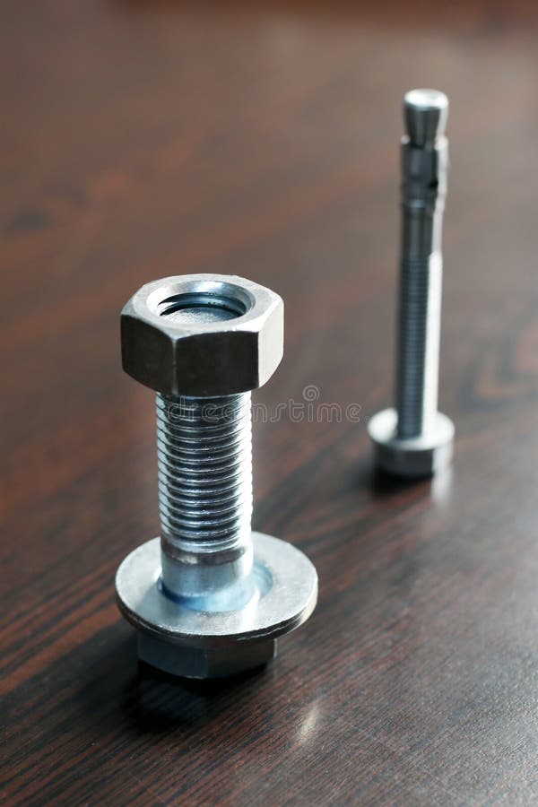 View of the Bolts and Nuts Fasteners. a Bolt is a Form of Threaded ...