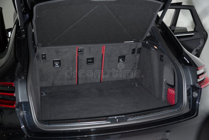 View of Boot Space of a Luxury SUV Car Stock Image - Image of luxury ...