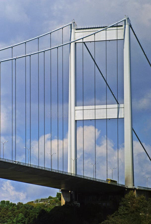 Bosphorus Bridges stock image. Image of istanbul, bridges - 288530099