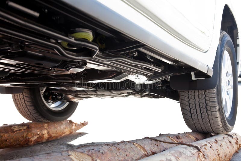 View from the Bottom of a Car Stock Image - Image of holding ...