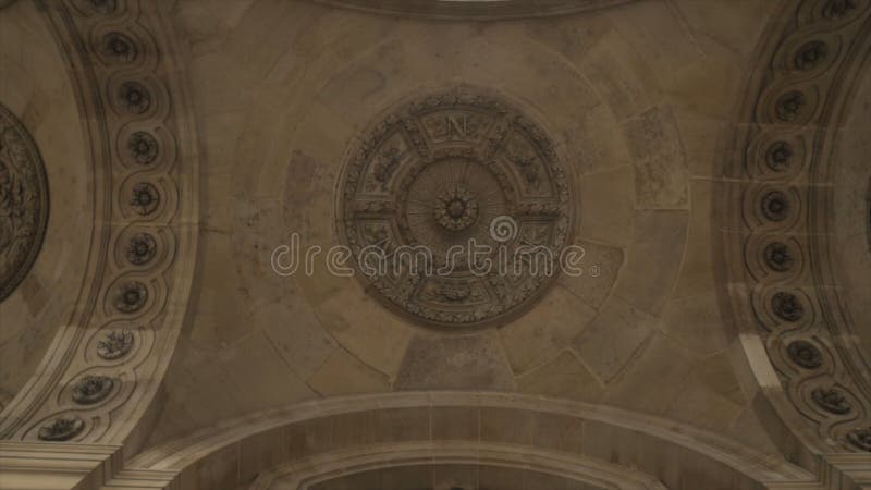 View from the Bottom of the Old Stone Ceiling with Elements of ...
