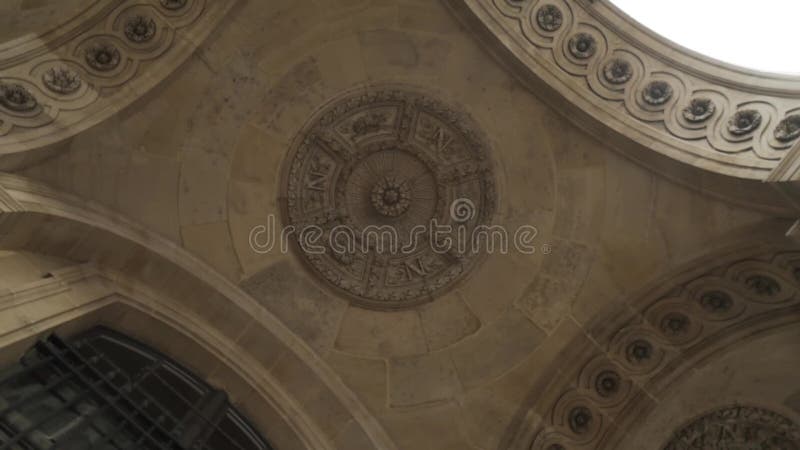 View from the Bottom of the Old Stone Ceiling with Elements of ...