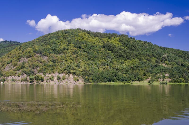 Bovan Lake Near Sokobanja in Eastern Serbia Stock Image - Image of lake ...