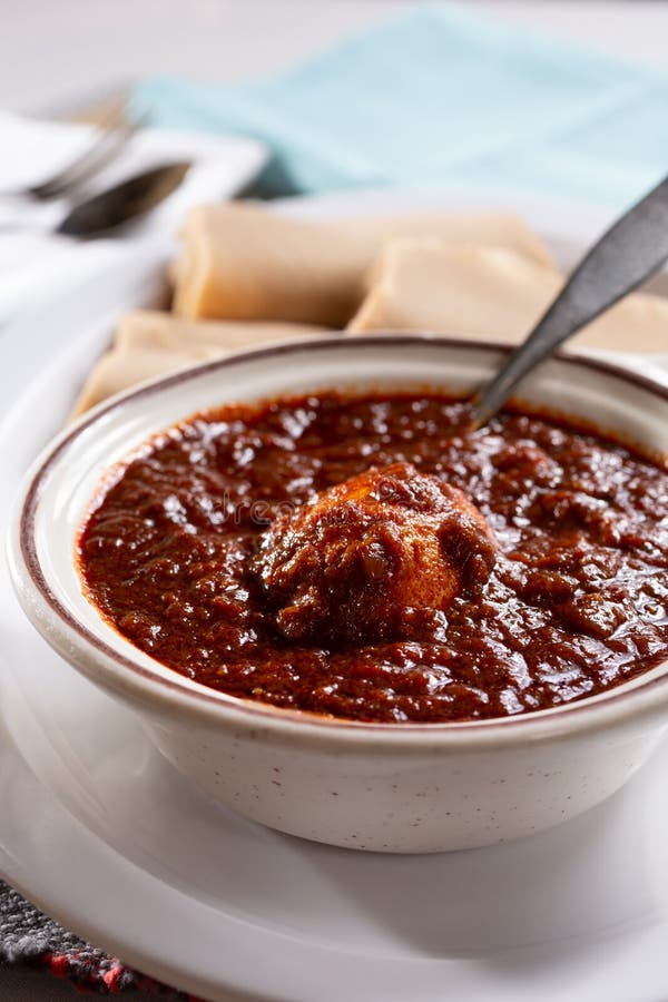 Minchet abish stock image. Image of stew, setting, dish - 192734455