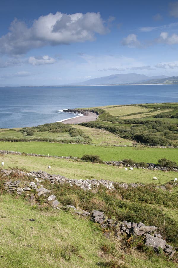 View from Brandon Point, Dingle Peninsula Stock Photo - Image of cloud ...