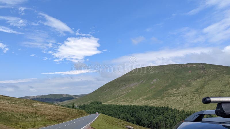 View of the Brecon beacons stock photo. Image of brecon - 249231310