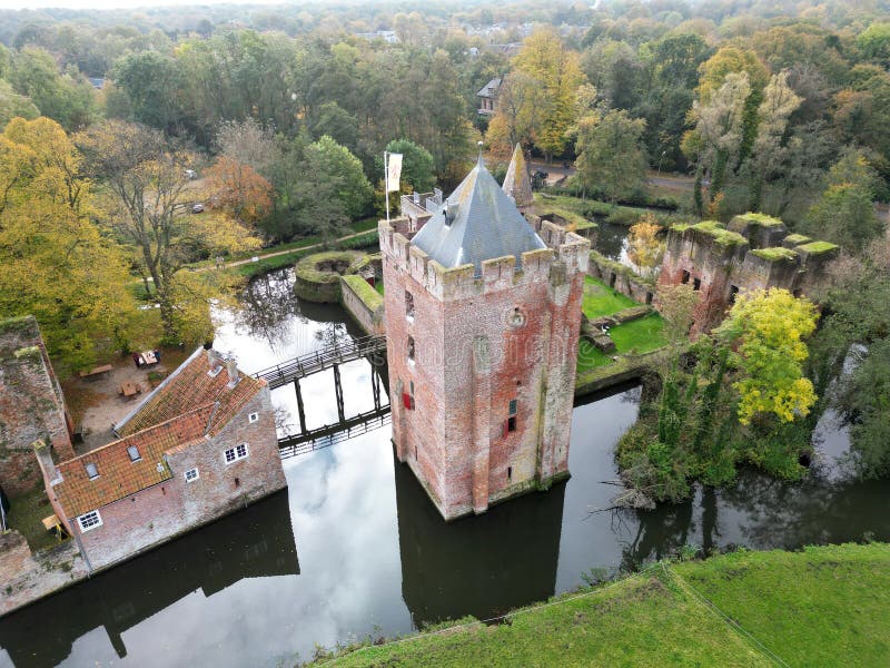 View of Brederode Castle, the Netherlands Editorial Stock Image - Image ...
