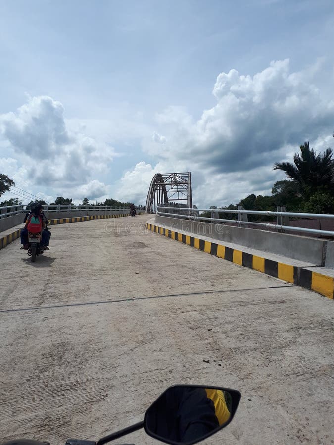 The view on the bridge stock photo. Image of alam, pemandangan - 262490562