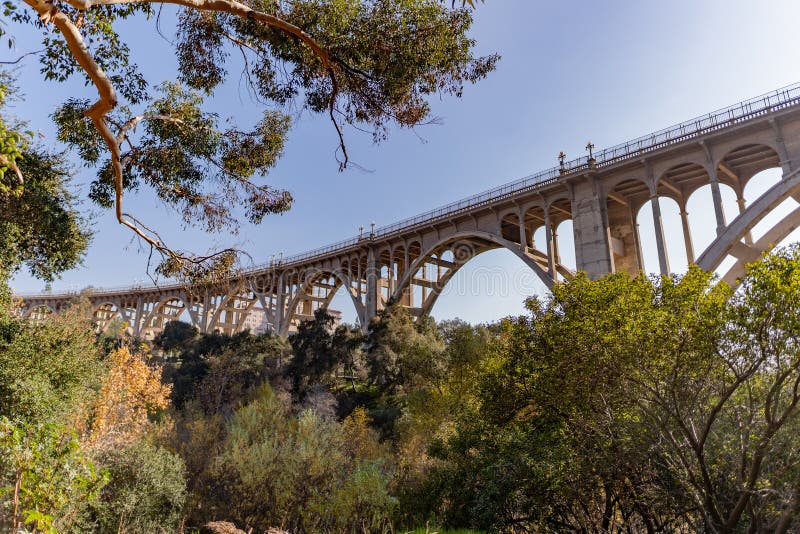 View of a Bridge and Autumn Trees in Matanzas, Cuba Stock Photo - Image ...