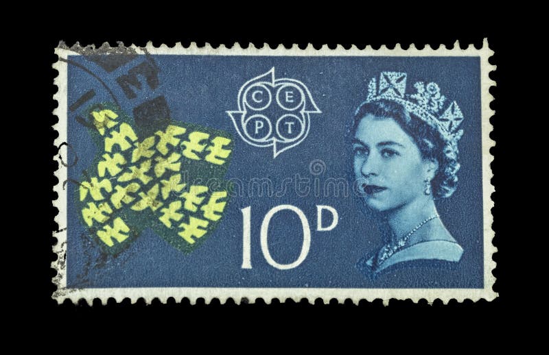 Colourful British Postage Stamps Editorial Image - Image of britain ...