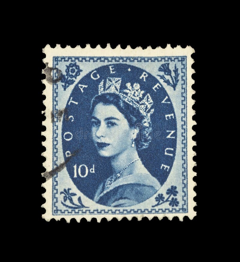 Colourful British Postage Stamps Editorial Photography - Image of mail ...