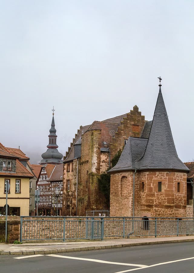 Schlaghaus in Budingen, Germany Stock Image - Image of fortifications ...