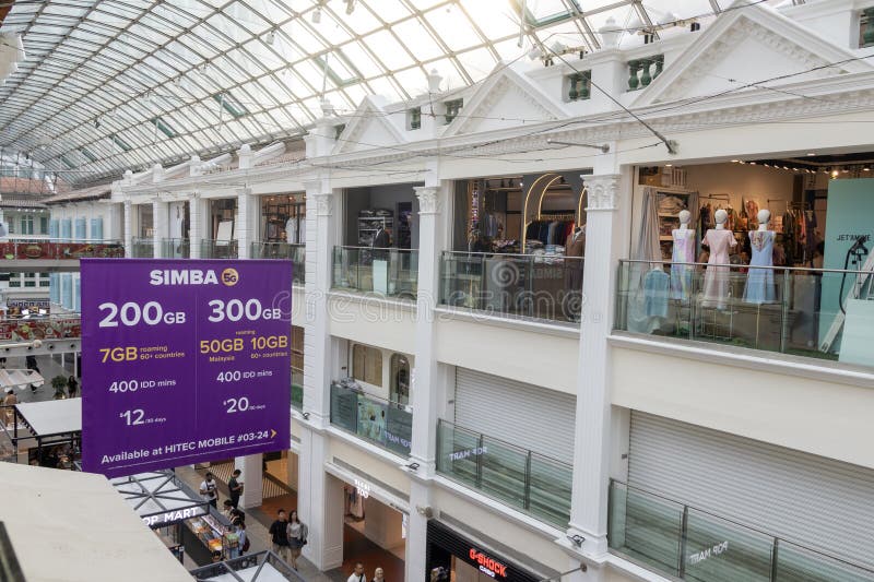 View of Bugis Junction Shopping Mall in Singapore Editorial Stock Photo ...