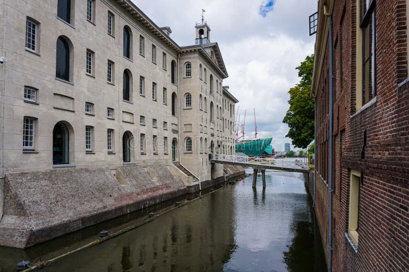 View of a Building at Canal Stock Image - Image of canal, city: 321927007