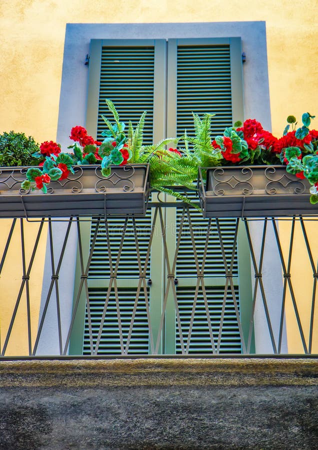 View of the Building in the Lago Di Como, Italy Stock Photo - Image of ...