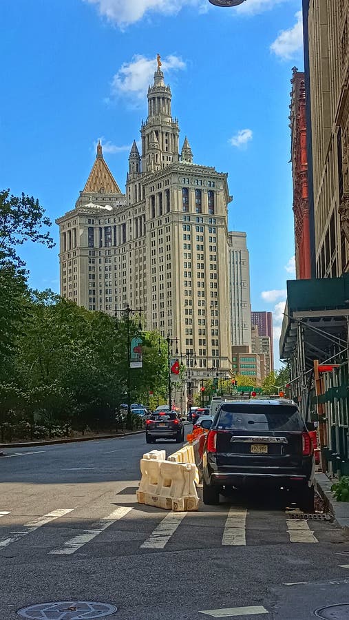View of a Building in New York Editorial Photo - Image of building ...