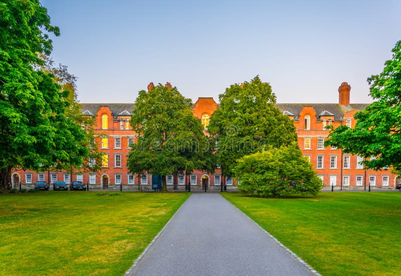 View of a Building on the Parliament Square Inside of the Trinity ...