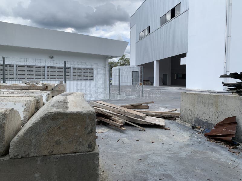 View the Building Under Construction Warehouse with Modern Design ...