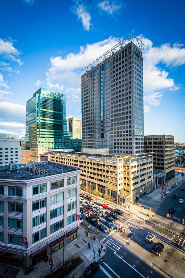 Baltimore Skyscraper stock photo. Image of baltimore, tall - 224704