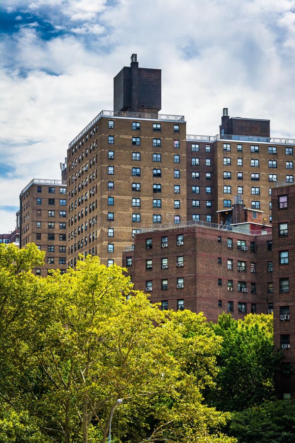 View of Buildings from the High Line, in Manhattan, New York. Stock ...