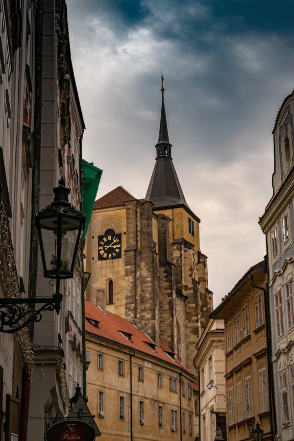 View of a Buildings in Prague Editorial Image - Image of detail, prague ...