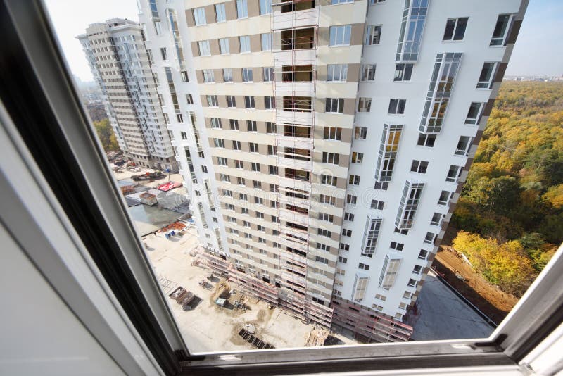 View on Buildings of Residential Complex Editorial Stock Image - Image ...