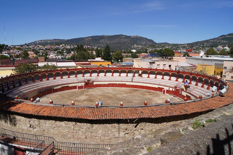 View of the Bullring in Tlaxcala, Mexico Stock Photo - Image of stadium ...