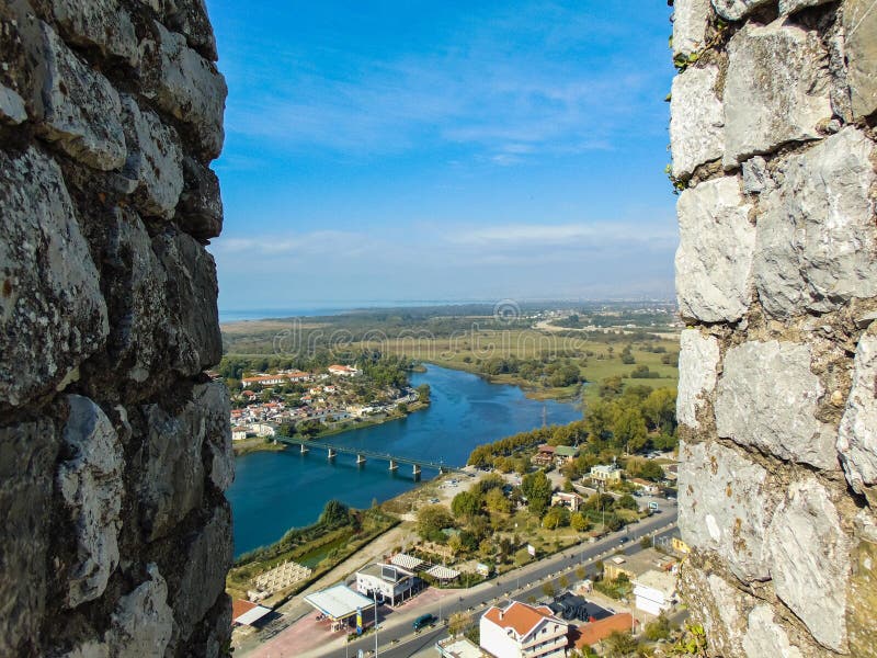 View of Buna River. stock photo. Image of buna, water - 130137098