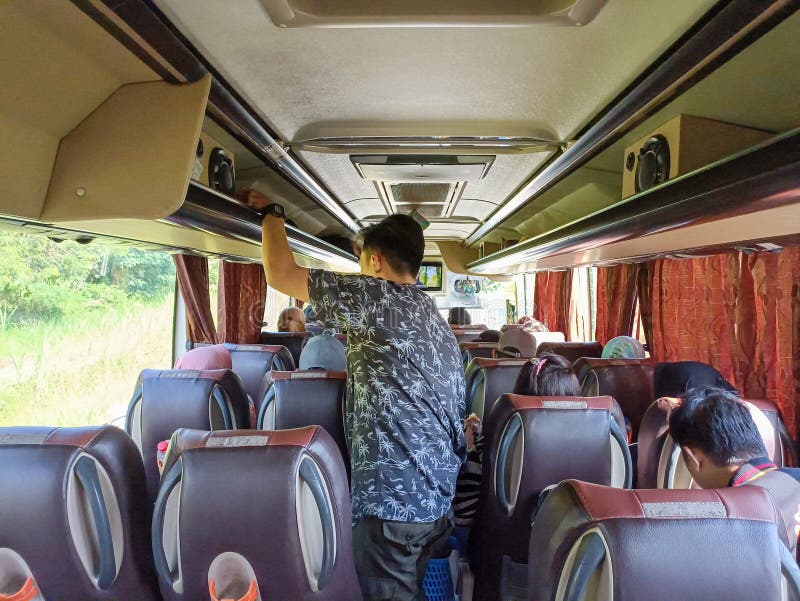 View of a Bus Full of Passengers Editorial Photo - Image of passenger ...