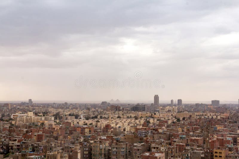 The View of Cairo,egypt from the Top Editorial Photography - Image of ...