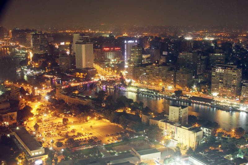 Egypt cairo night editorial image. Image of nile, scene - 58972345