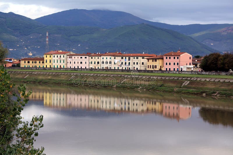 View of Calcinaia stock image. Image of estate, palace - 9948057