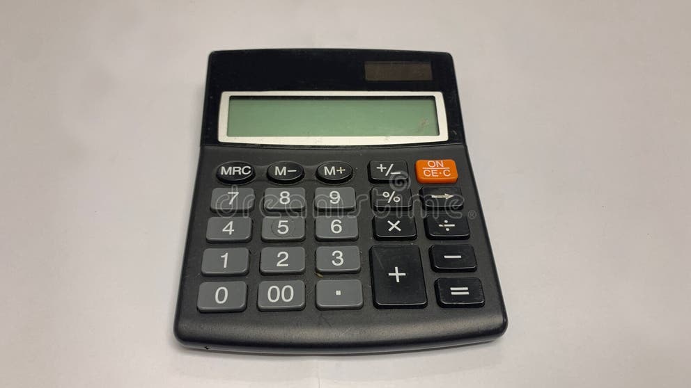 View Calculator and Binary Code Stock Photo - Image of office ...