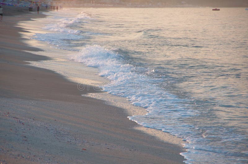 View of the Calm Sea and Waves. Stock Photo - Image of paradise, plant ...